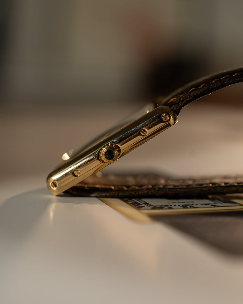 Tank Louis Cartier M2000 – 18k Yellow Gold – Stories of time