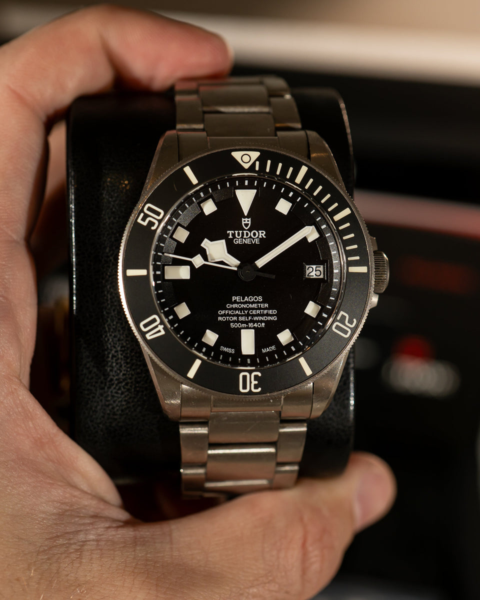 Pelagos 25500TN – Black Dial – Box & Tags – Stories of time